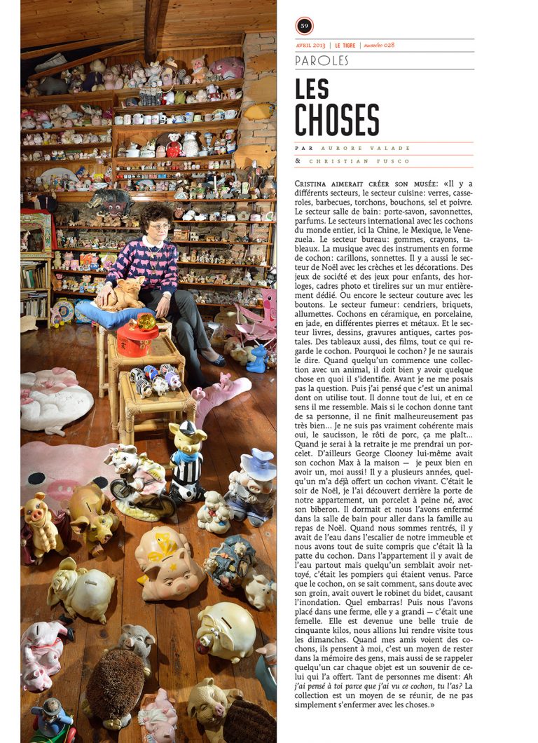 Les choses – Aurore Valade
